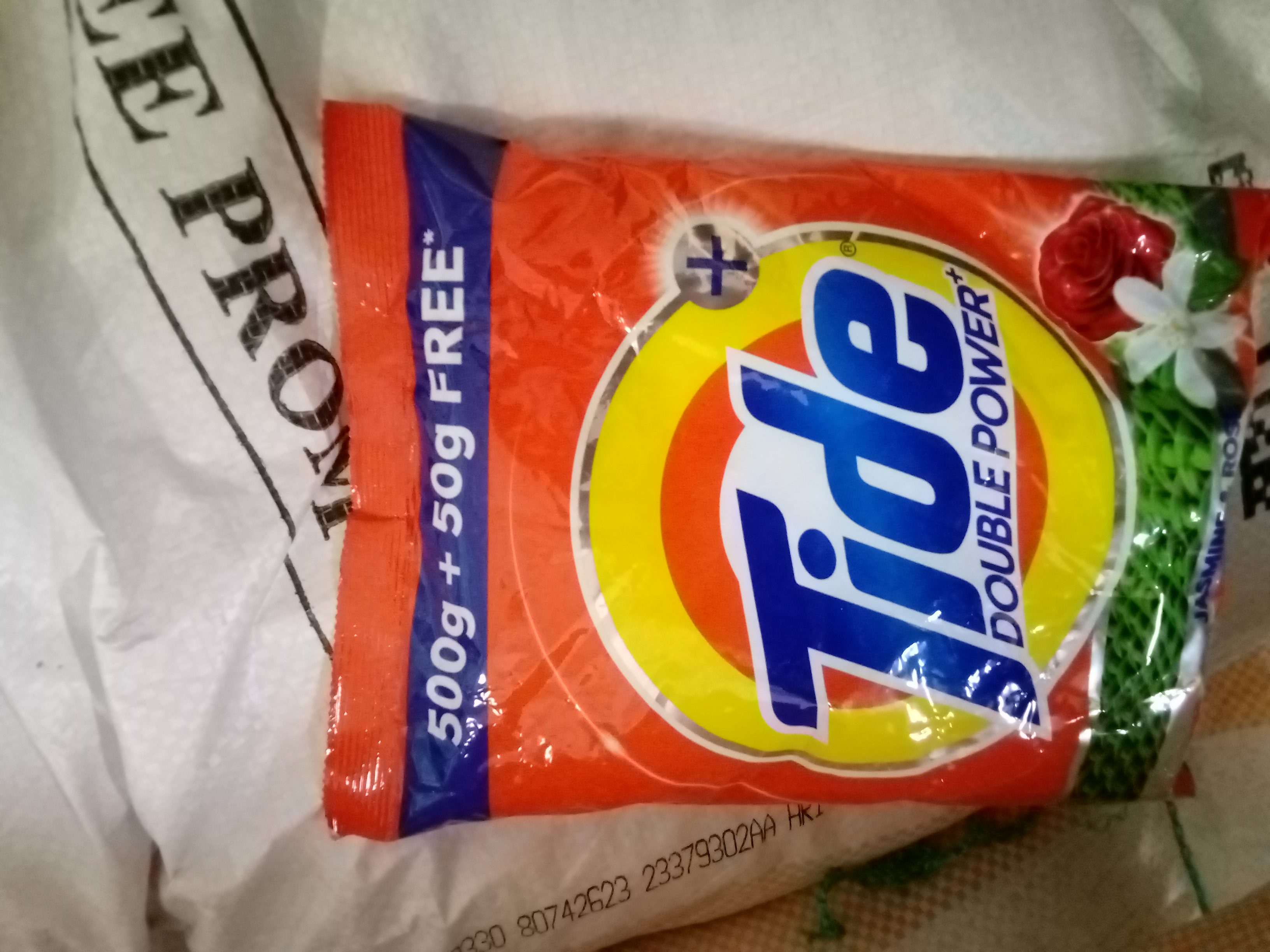 Tide Double Power Jasmine Rose Detergent Powder Pack Of 1 500 Gm