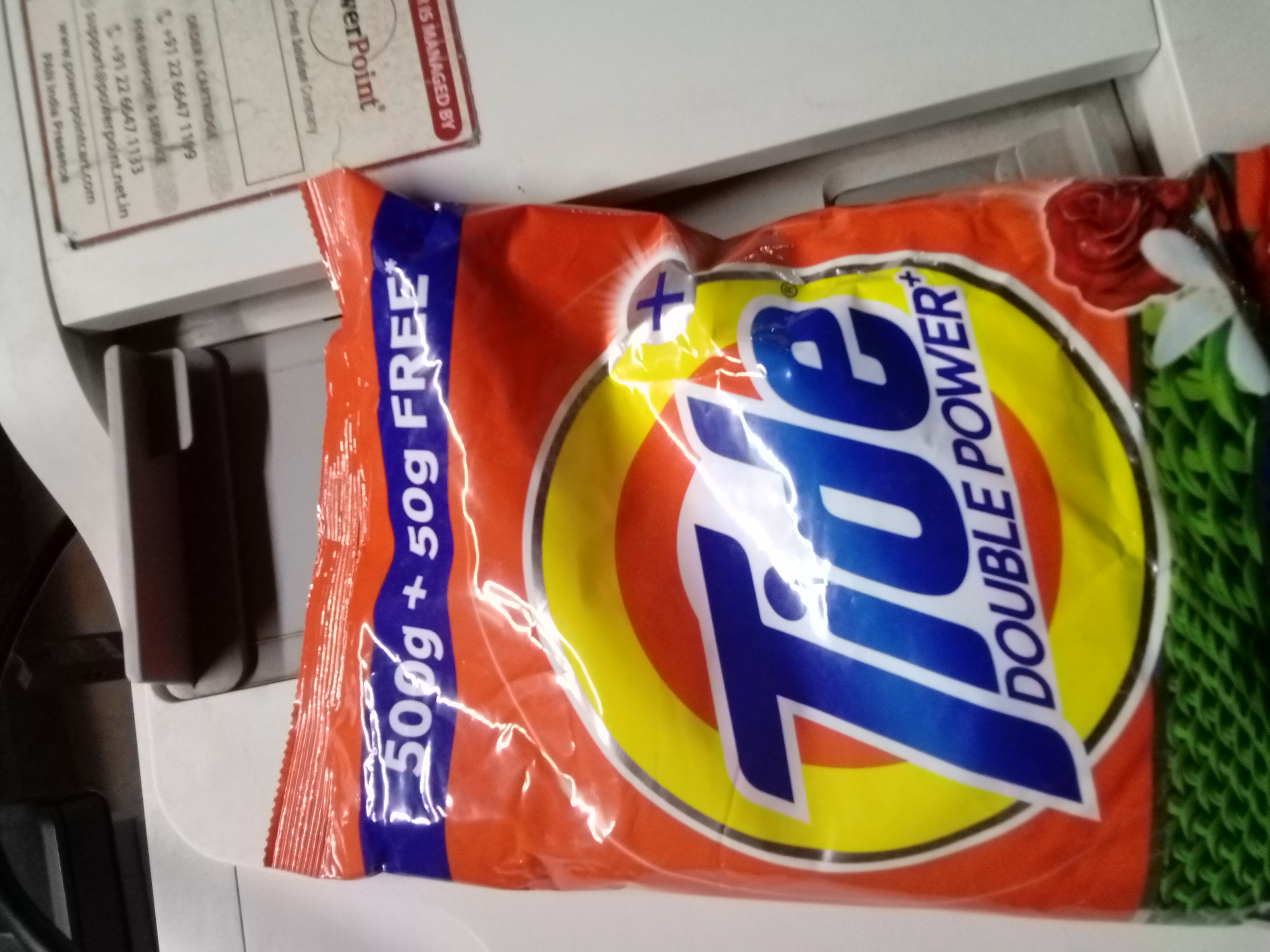 Tide Double Power Jasmine Rose Detergent Powder Pack Of 1 500 Gm